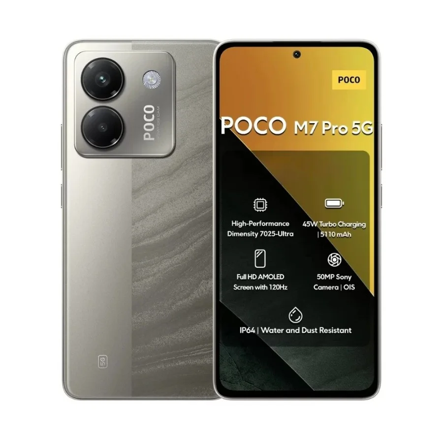 Poco M7 Pro 5G – Performance 5G à Prix Choc | Écran 90Hz & Autonomie 2 ...